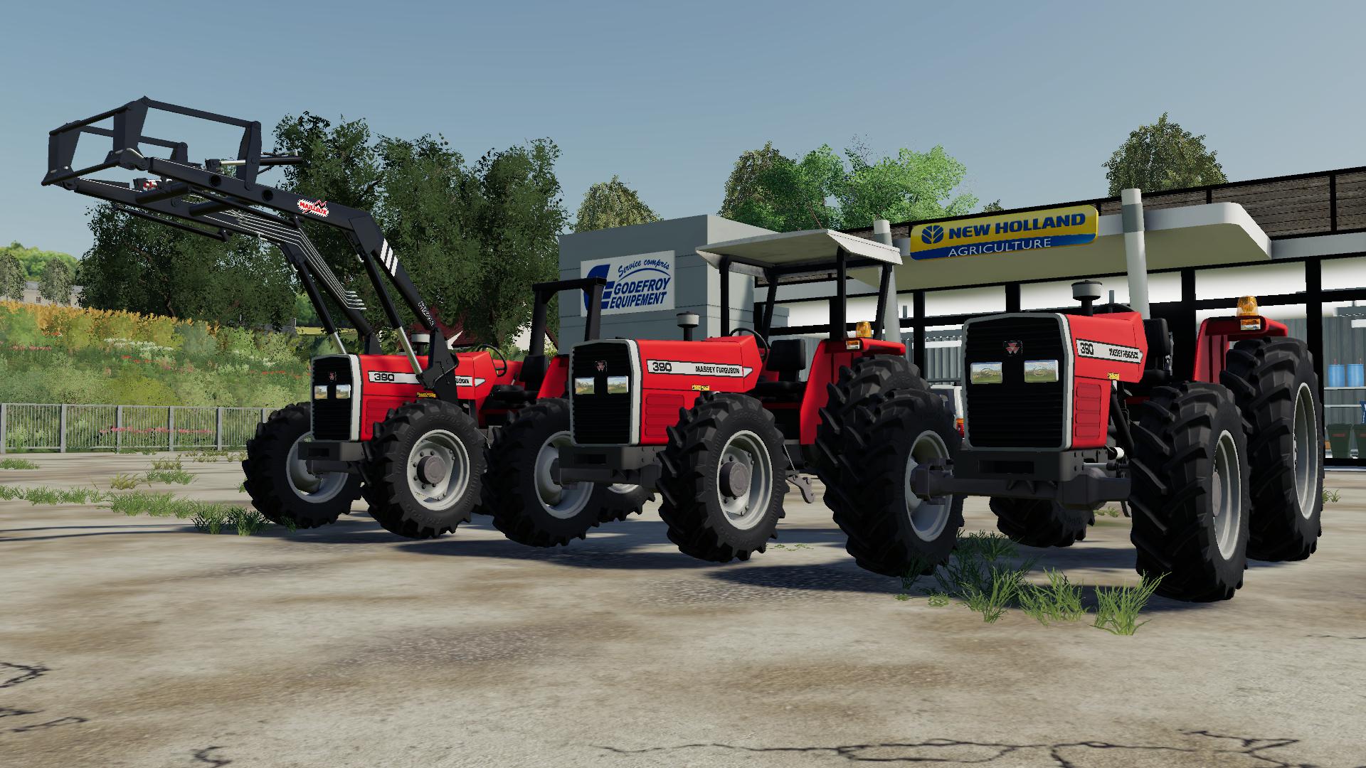 Massey Ferguson 390 v 1.0 - FS19 Tractors