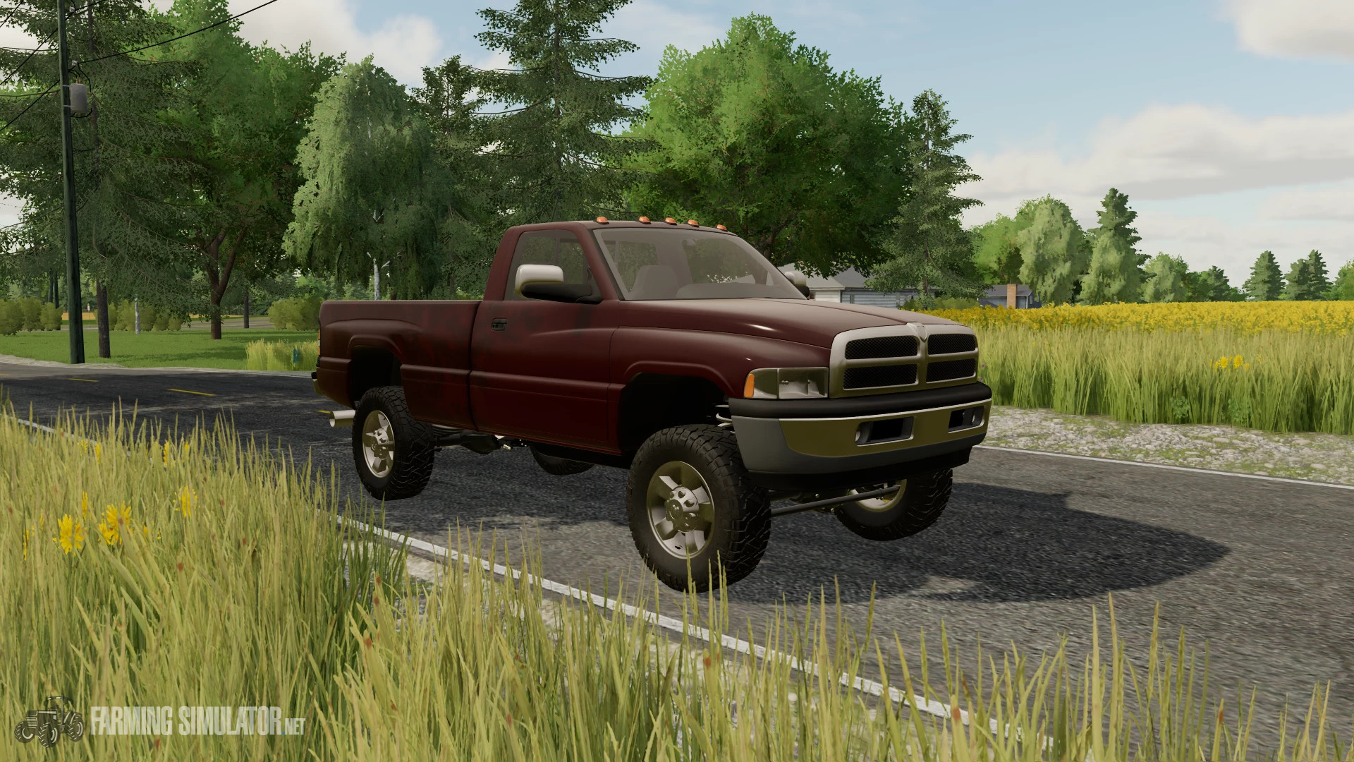 Dodge Ram SC 1997 v 1.1 - Farming Simulator 22 Mods